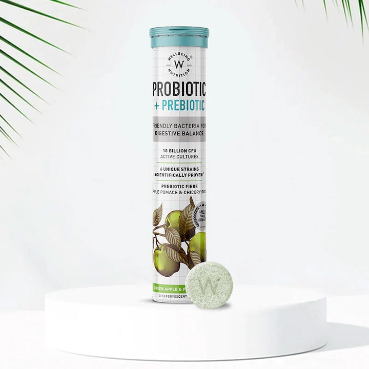 Buy Best Prebiotic & Probiotic Tablets in India | Wellbeing Nutrition