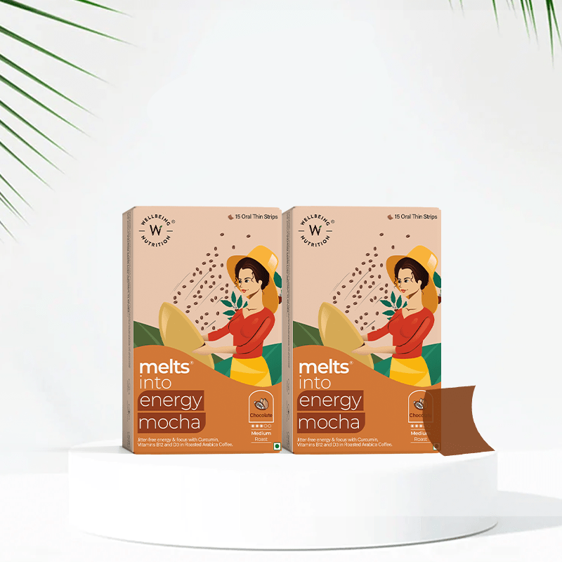 Melts® Coffee Oral Strips for On-the-Go Energy | Wellbeing Nutrition