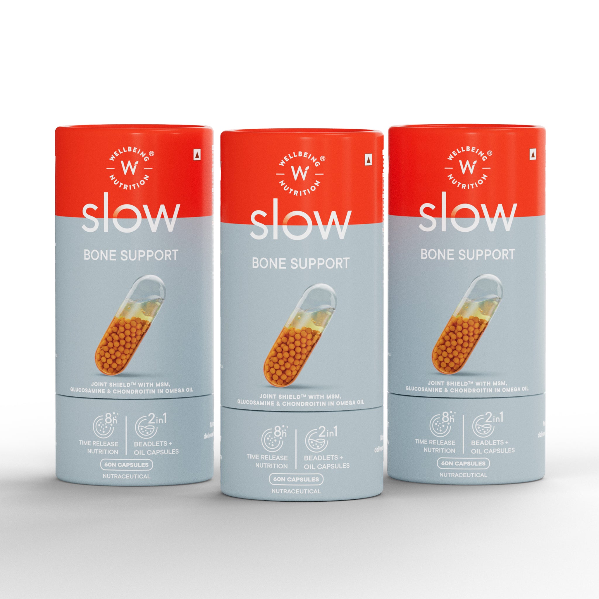 Slow Bone Support Capsules to improve bone and joint strength ...