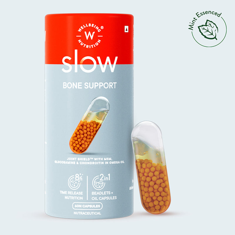 Slow Bone Support Capsules to improve bone and joint strength ...