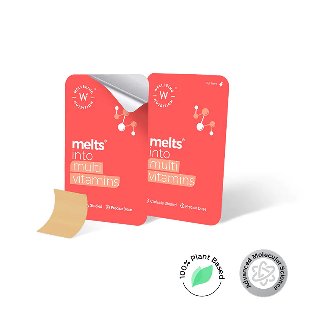 melts® Multivitamin Strips for Instant Nutrition | Wellbeing Nutrition