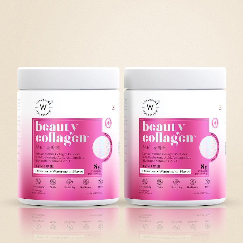 Beauty Korean Marine Collagen Peptides For Radiant Skin, Luscious Hair ...