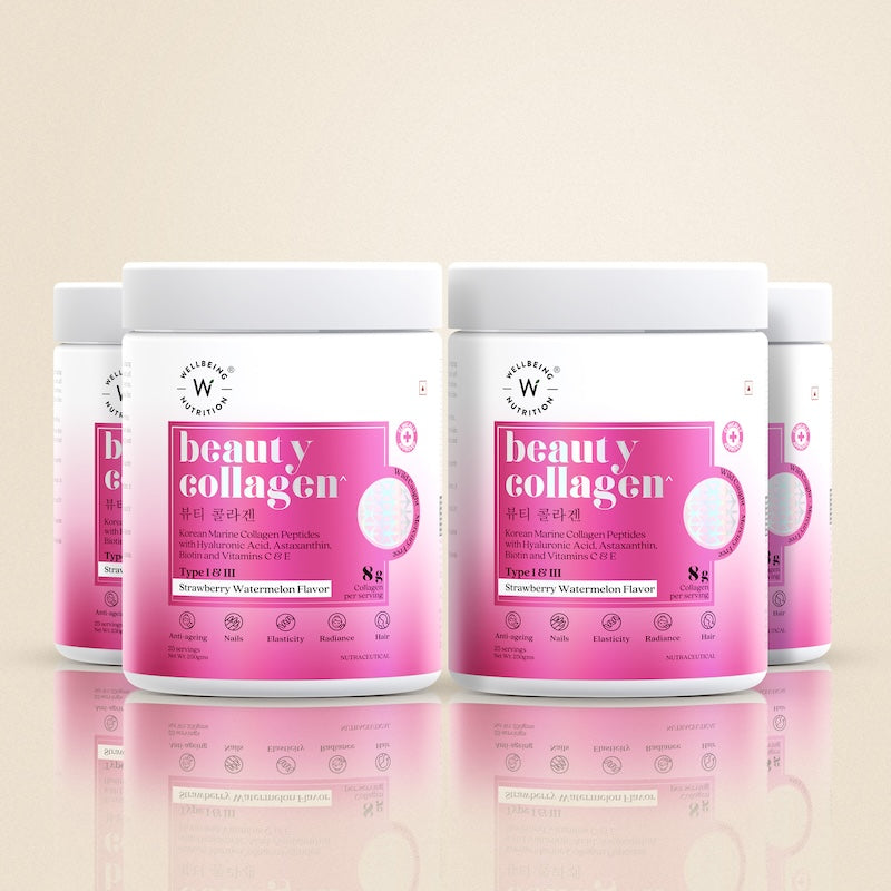 Beauty Korean Marine Collagen Peptides For Radiant Skin, Luscious Hair ...