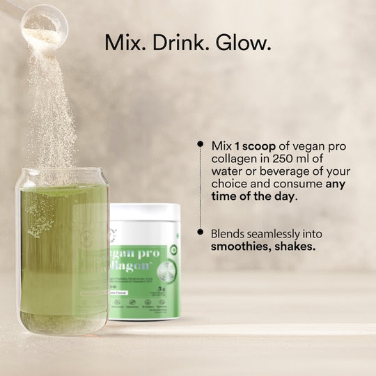 Vegan Pro Collagen Powder - Helps Reduce Wrinkles | Clinically Proven