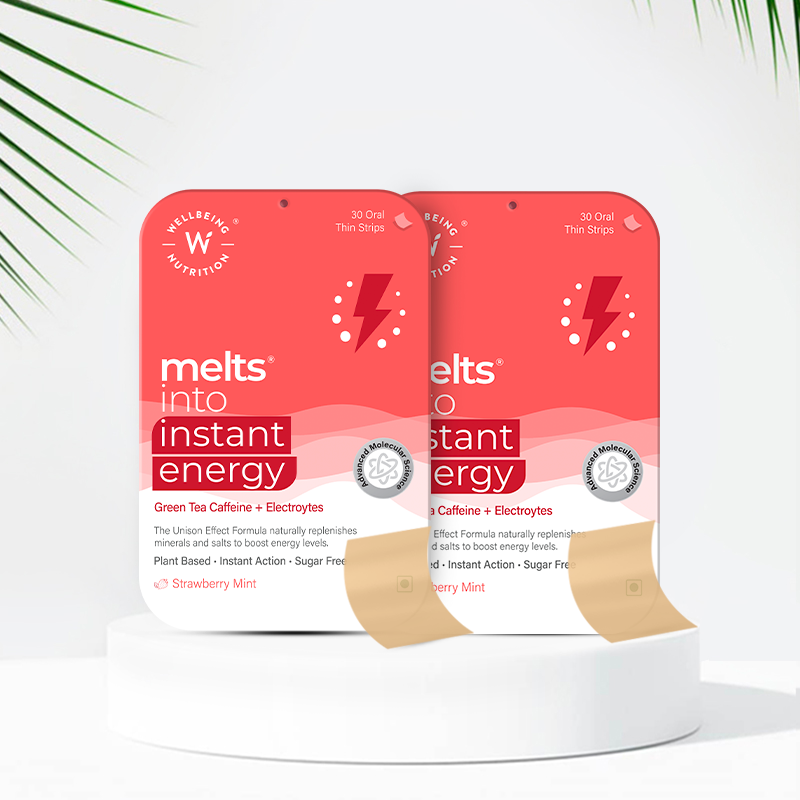 Fast-Acting Melts Oral Strips for Instant Wellness | Wellbeing Nutrition