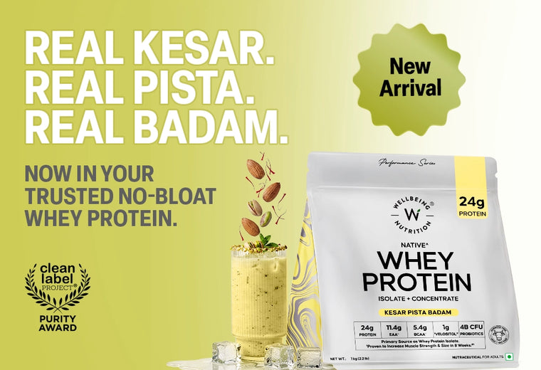 Buy Best Whey Protein Powder in India - Wellbeing Nutrition
