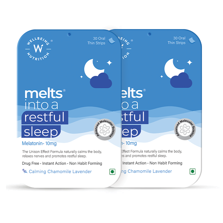 melts® Restful Sleep - Natural Melatonin Supplement for Sleep Remedy ...