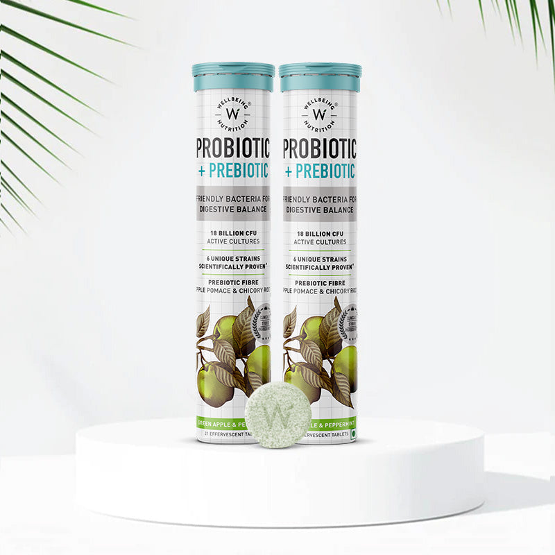 Prebiotic & Probiotic Tablets | Improve Gut Health | Prebiotic ...