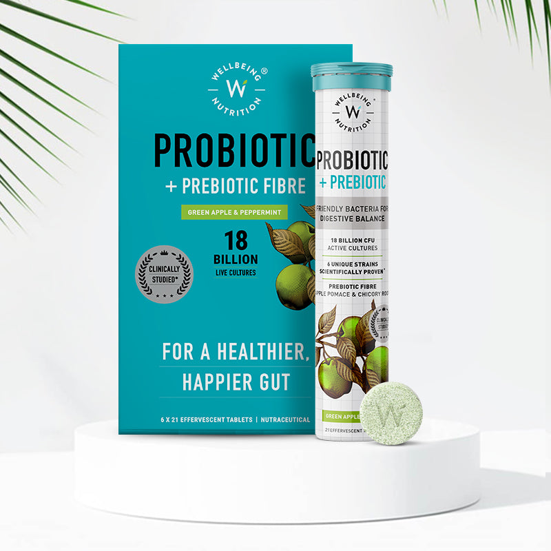 Prebiotic & Probiotic Tablets | Improve Gut Health | Prebiotic ...